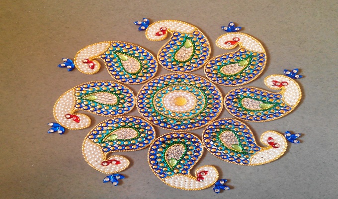 Top 50 Simple Rangoli Design Ideas for Diwali