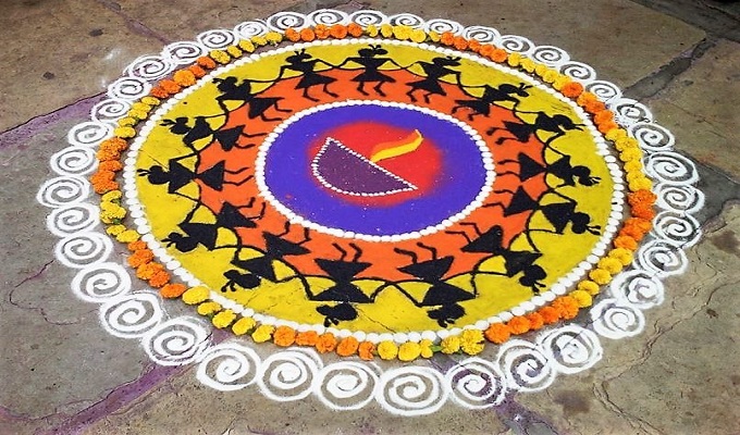 Top 50 Simple Rangoli Design Ideas for Diwali