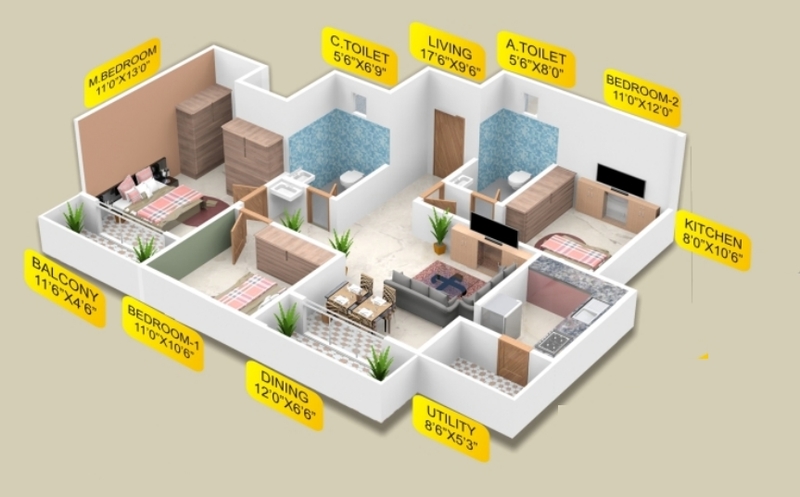 Gk Tropical Springs in Whitefield Bangalore - Price, Floor Plan ...