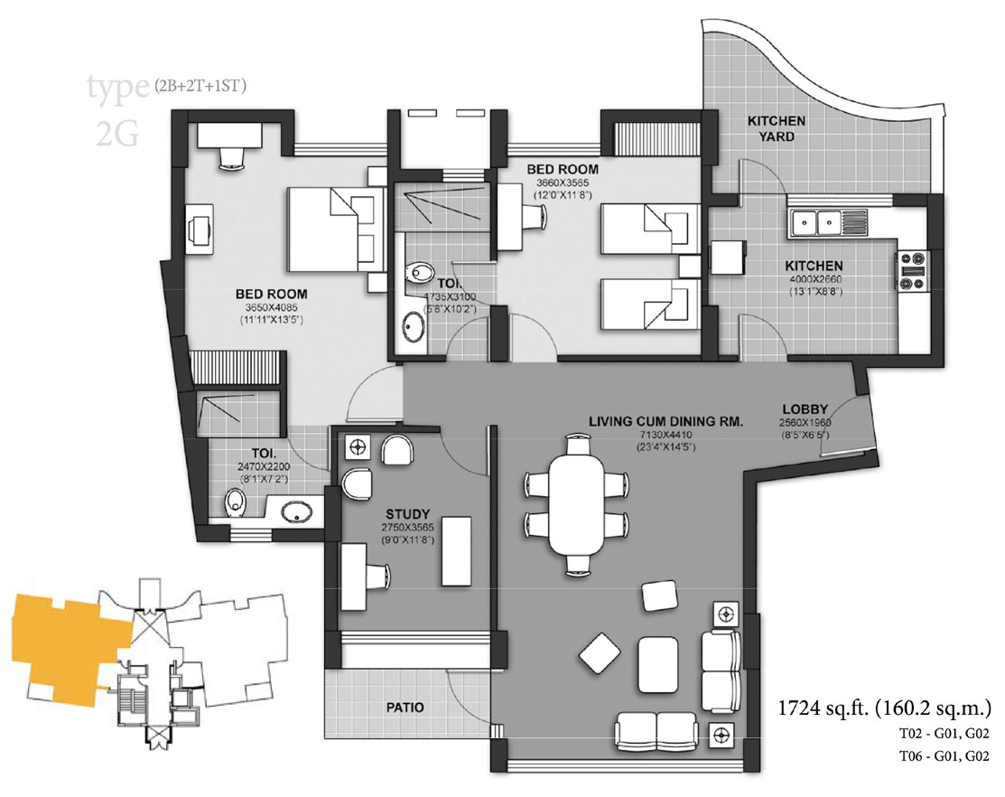 Unitech Harmony in Sector 50 Gurgaon - Price, Floor Plan, Brochure ...