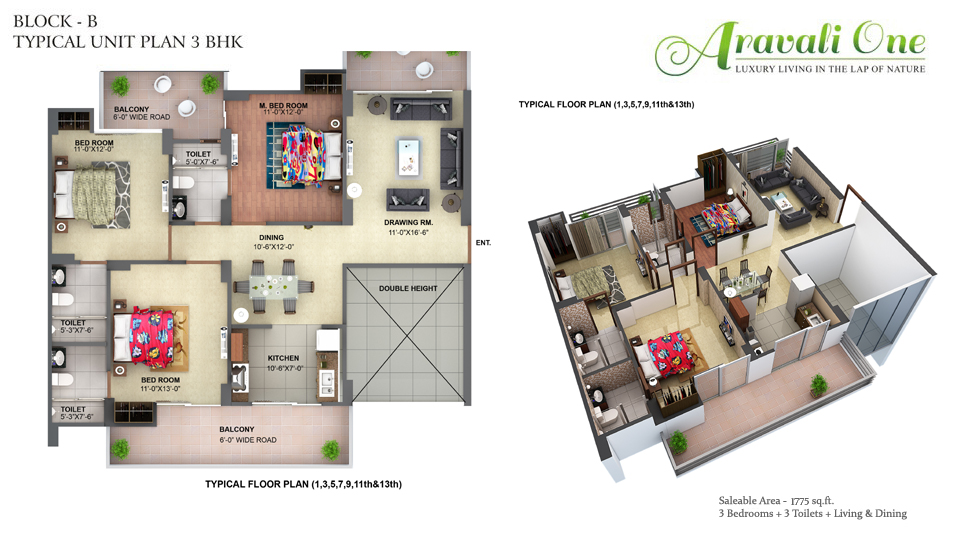 Maxheights Aravali One in Sector 41 Faridabad - Price, Floor Plan, Brochure & Reviews.
