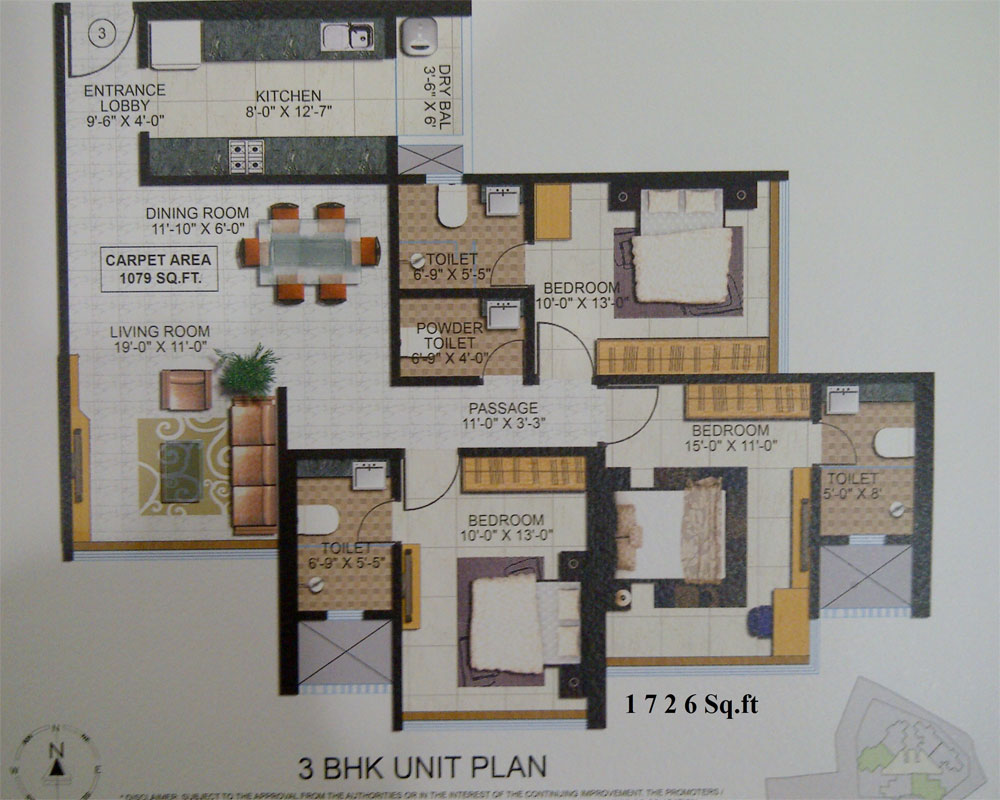 Rustomjee Summit 2, 3 BHK Apartments in Borivali, Mumbai | 360 Realtors