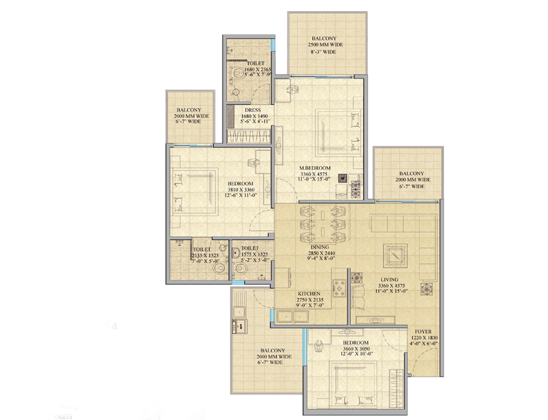 Gaurs Gaur Sportswood in Sector 79 Noida - Price, Floor Plan, Brochure ...